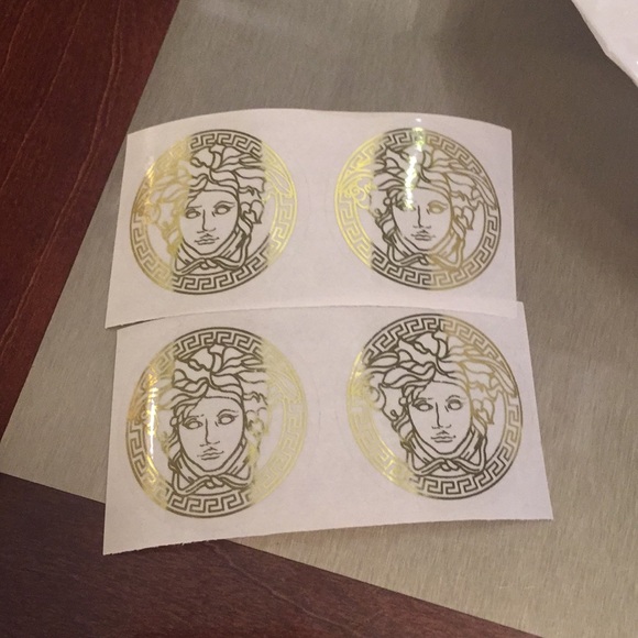 Versace | Accessories | Brand New Reflective Versace Stickers | Poshmark